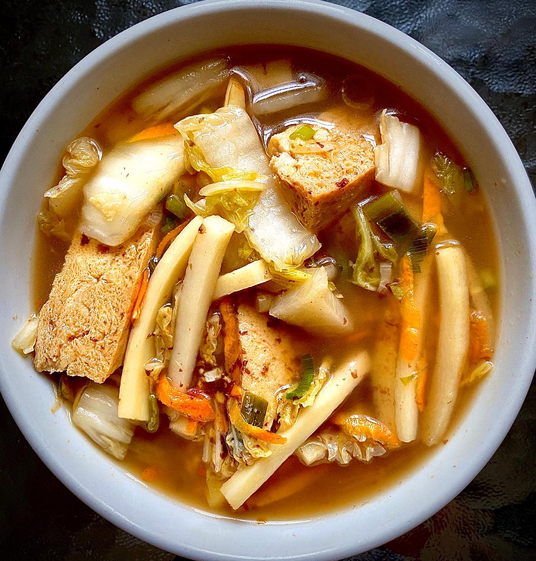 Nerdgasm Jedi (Root-Leaf) Stew – The Kinky Vegan