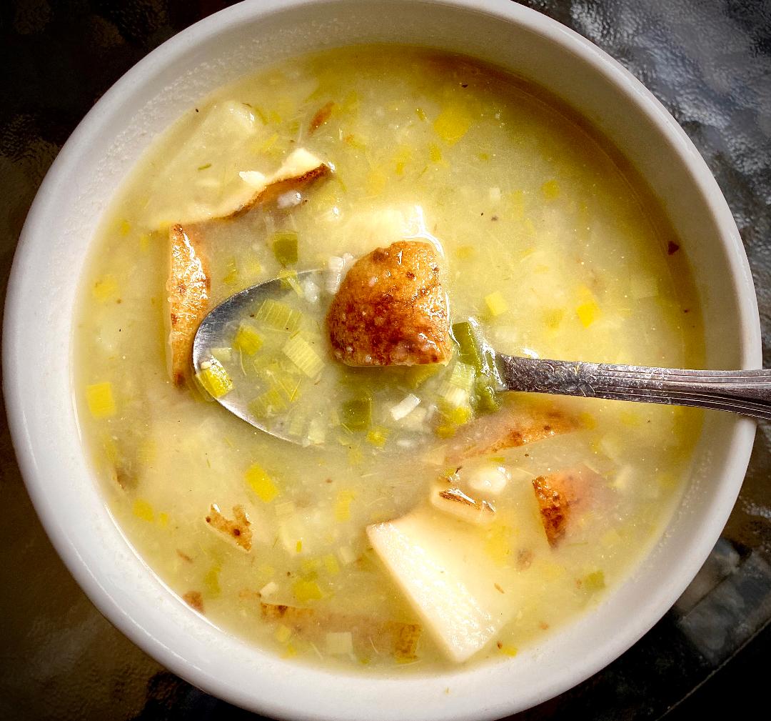 Spud Lust Hungry Peasant Soup – The Kinky Vegan